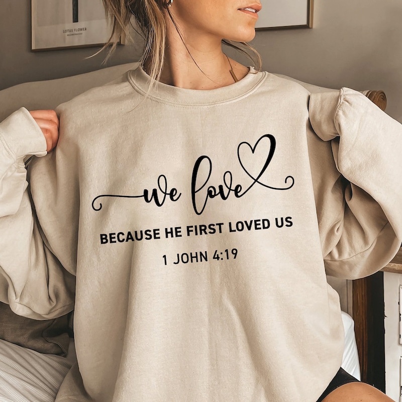 He First Loved Us - Etsy