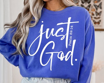 Just God Psalm 89:14, God Svg, Christian Svg, Just Pray Svg, Religious ...