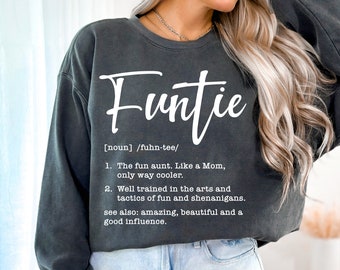 Funtie Svg, Auntie Svg, Funtie Definition Svg, Fun Aunt Svg, Best ...
