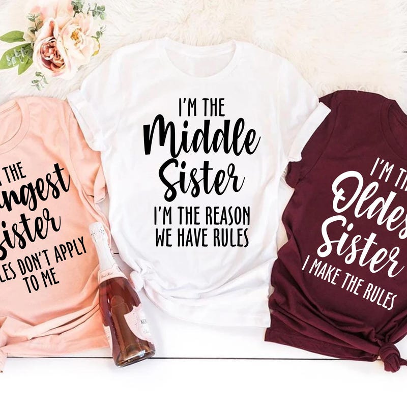 Middle Sister Shirt - Etsy