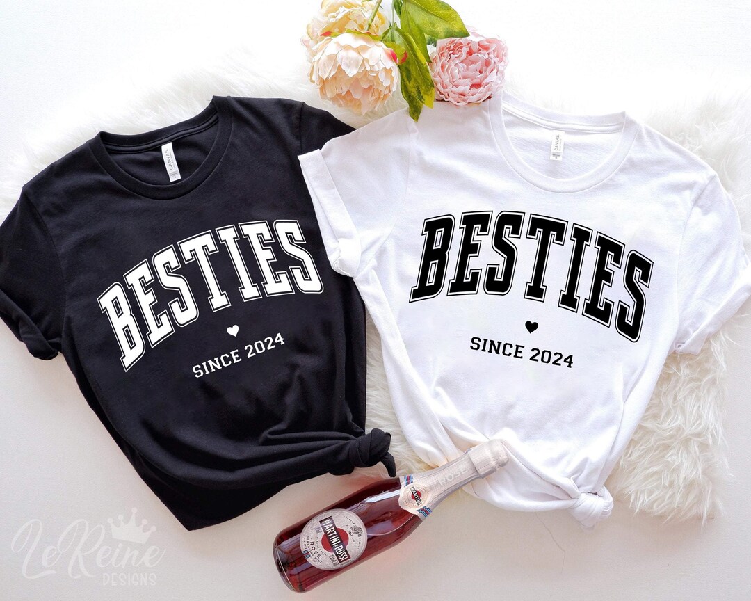 Custom Besties Since Svg, Custom Best Friends Svg, Best Friend Svg, Bff ...