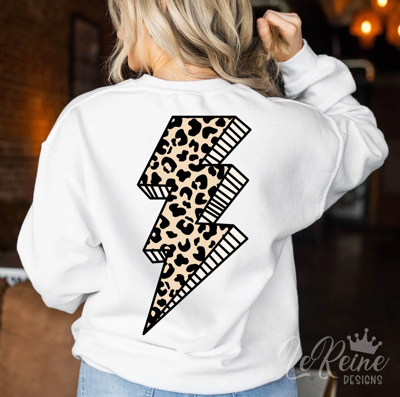 Leopard Lightning Bolt Svg, Leopard Print Thunder, Cheetah Lightning ...