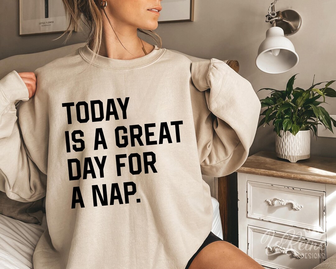 Today is a Great Day for a Nap Svg, Funny Nap Quote Svg for Cricut ...