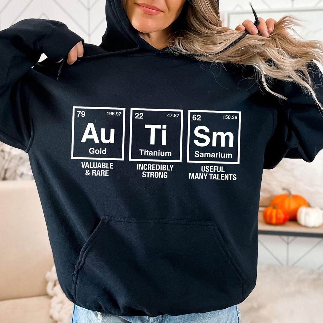 Autism Svg Png Periodic Table Svg, Valuable Rare Strong Talented Design ...