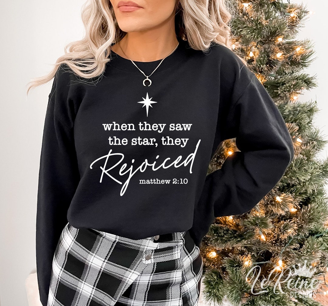 When They Saw the Star They Rejoiced Svg Matthew 2:10 - Etsy When They Saw the Star They Rejoiced Svg Matthew 2:10 - Etsy