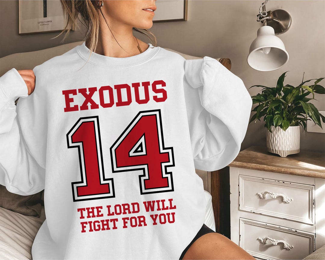 Exodus 14 the Lord Will Fight for You Svg, Bible Verse Svg Png, Varsity ...