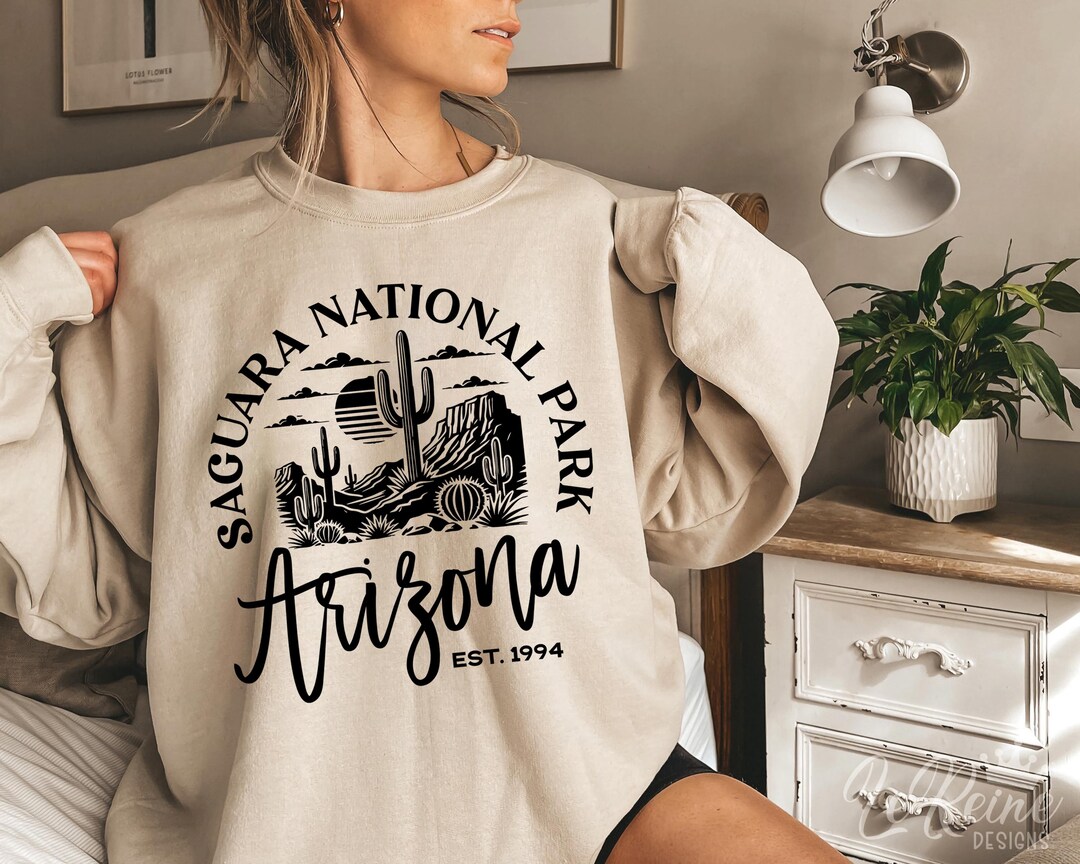 Saguaro National Park Svg, Arizona Svg, Desert Svg, Cactus Svg, Desert ...