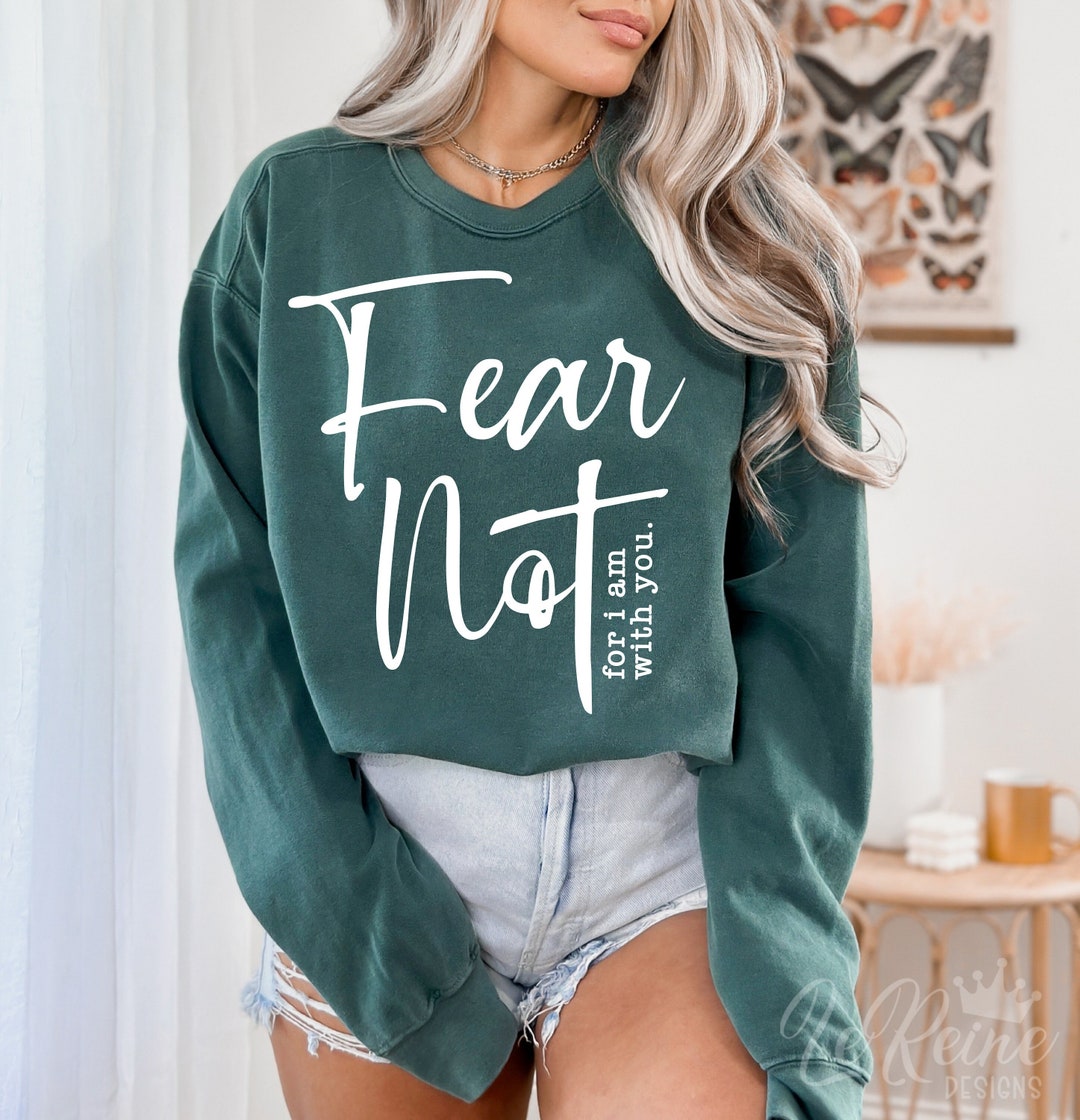 Fear Not Svg, Isaiah 41:10, Christian Svg, Inspirational Svg ...