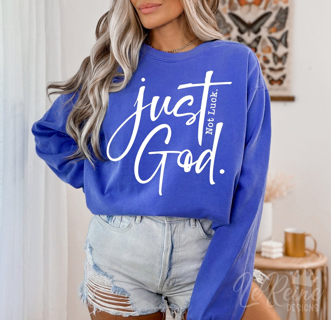 Not Luck Just God Svg, Christian Svg, Faith Svg, Inspirational Svg ...