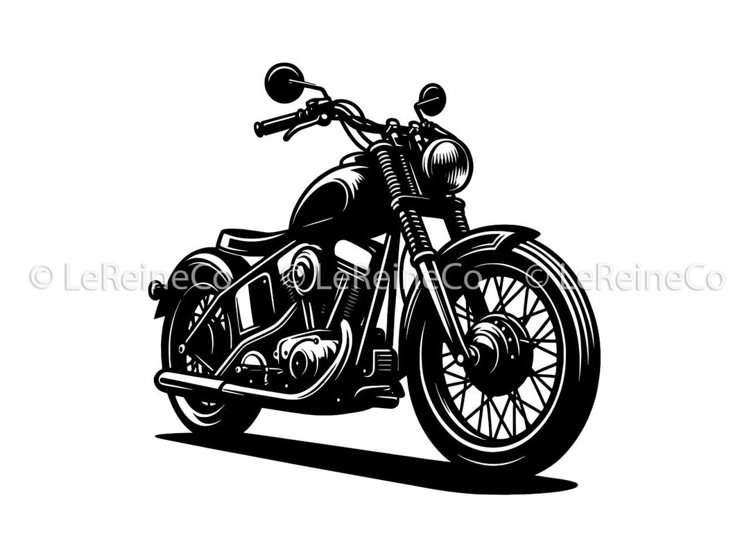 Motorcycle Svg, Motor Bike Svg, Motorcycle Clipart, Motorcycle Cricut ...