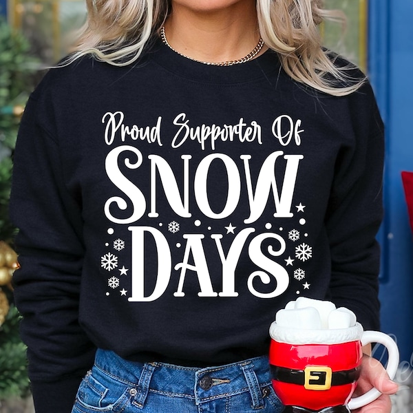Snow Day Supporter Png - Etsy