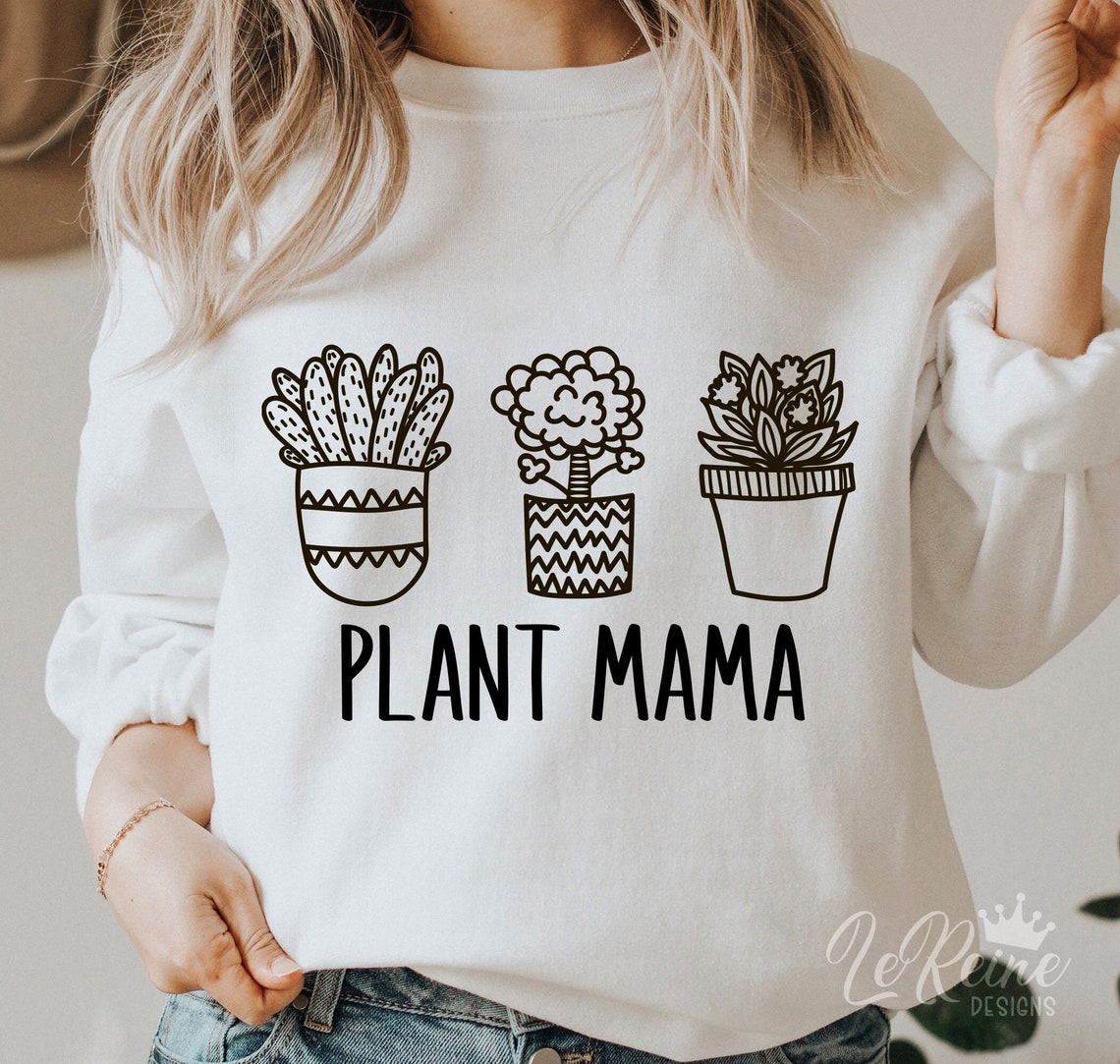 Plant Mama Svg, Plant Mom Svg, Plant Lady Svg, Gardening Shirt Svg ...
