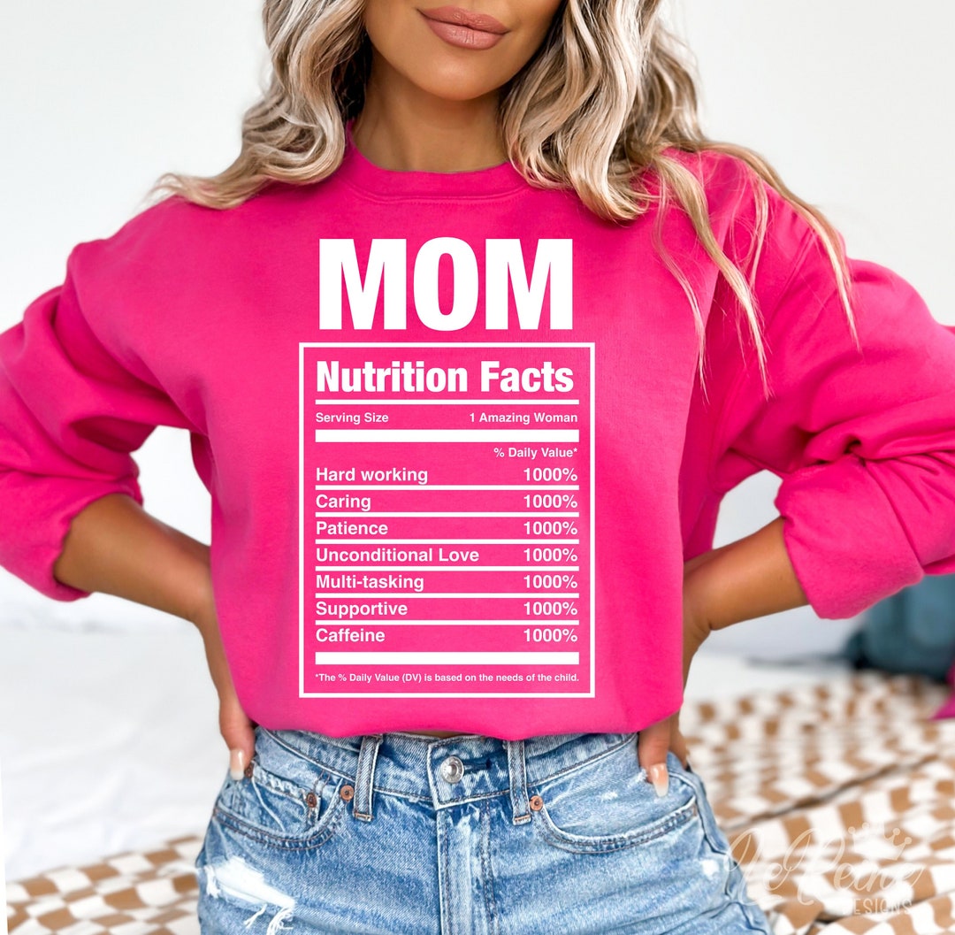 Mom Nutrition Facts Svg, Mother's Day Gift Svg, Mama Svg, Mom Life Svg, Cricut Cut File ...