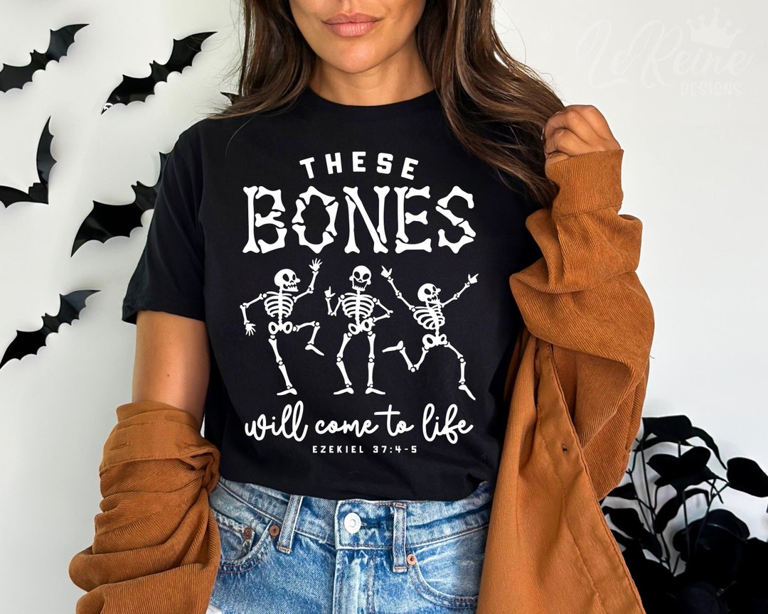 These Bones Will Come to Life Svg, Christian Svg, Bible Svg, Halloween ...