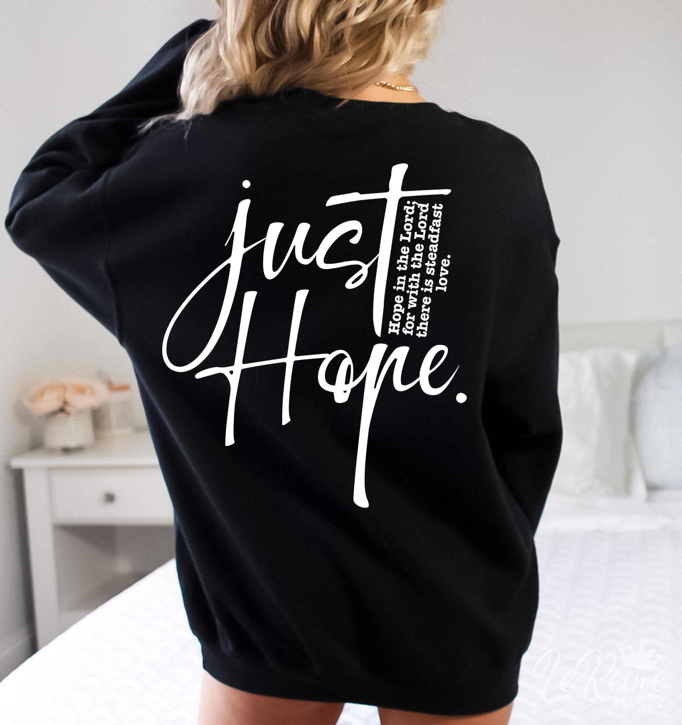 Hope in the Lord Svg, Psalm 130:7 Svg, Bible Verse Svg, Christian Faith ...