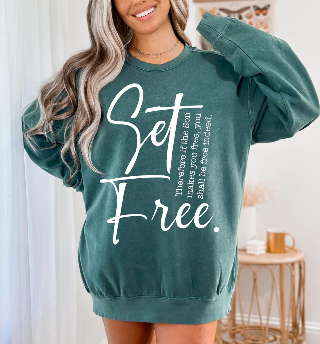 Set Free Svg, Christian Svg, John 8:36 Svg, Bible Verse Svg, Religious ...
