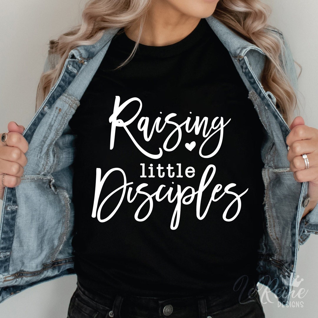Raising Little Disciples Svg Mom Life Svg Boy Mom Svg Boy - Etsy