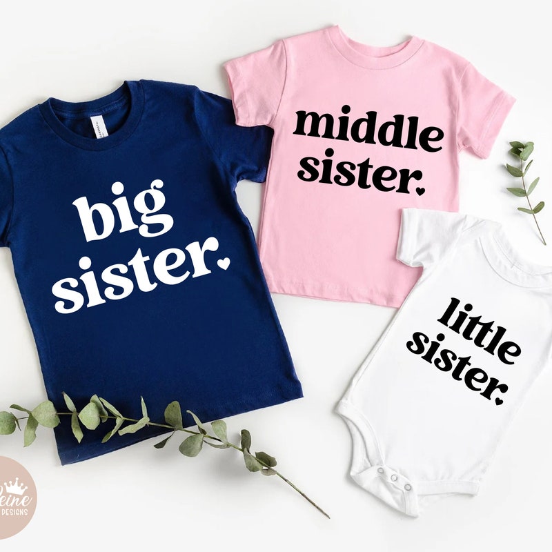 Lil Middle Big Sis - Etsy