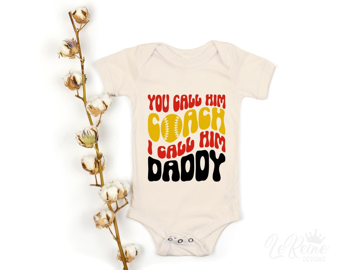 You Call Him Coach I Call Him Daddy Svg, Softball Coach Dad Svg, Daddy ...