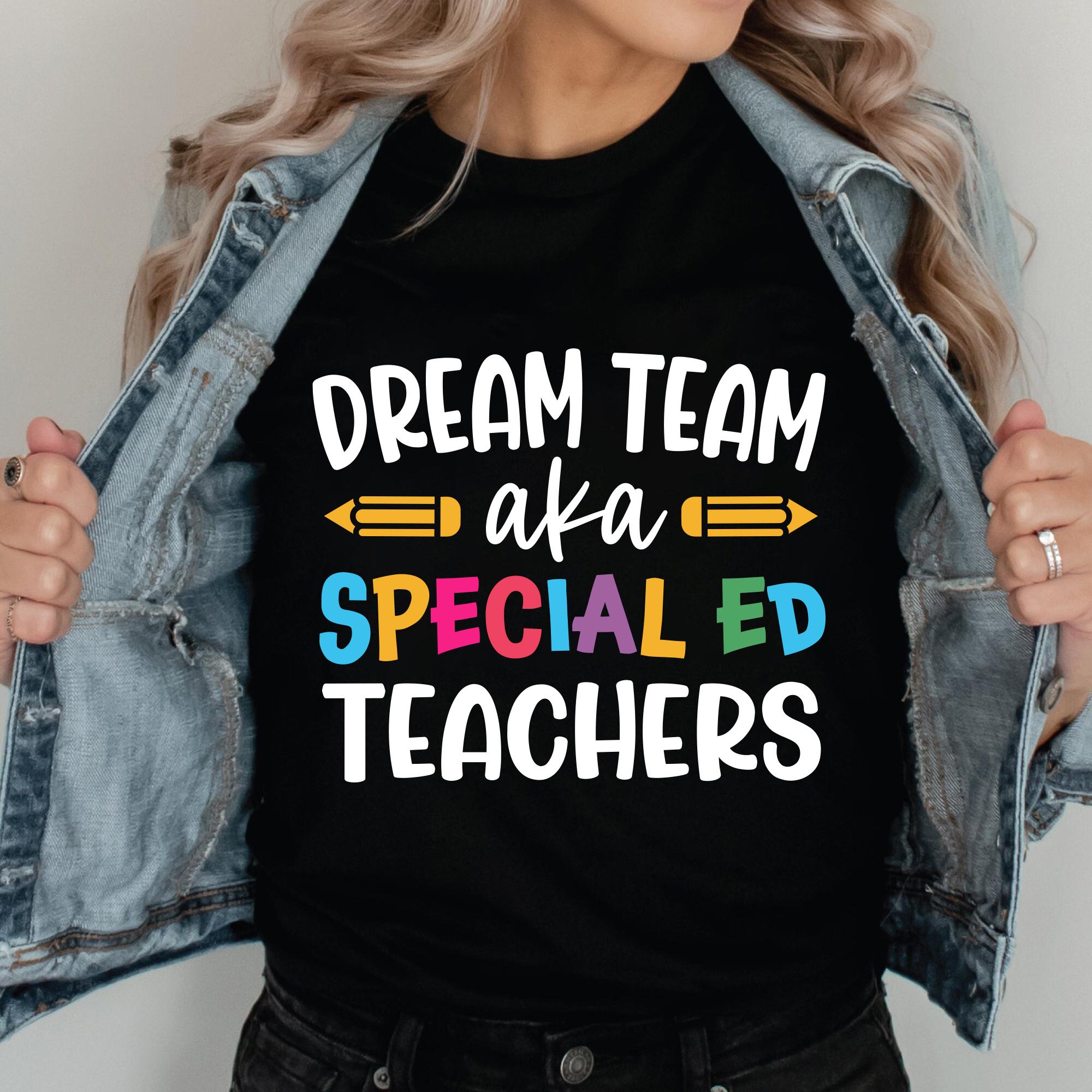 Dream Team Aka Special Ed Teachers Svg, Special Education Teacher Svg ...