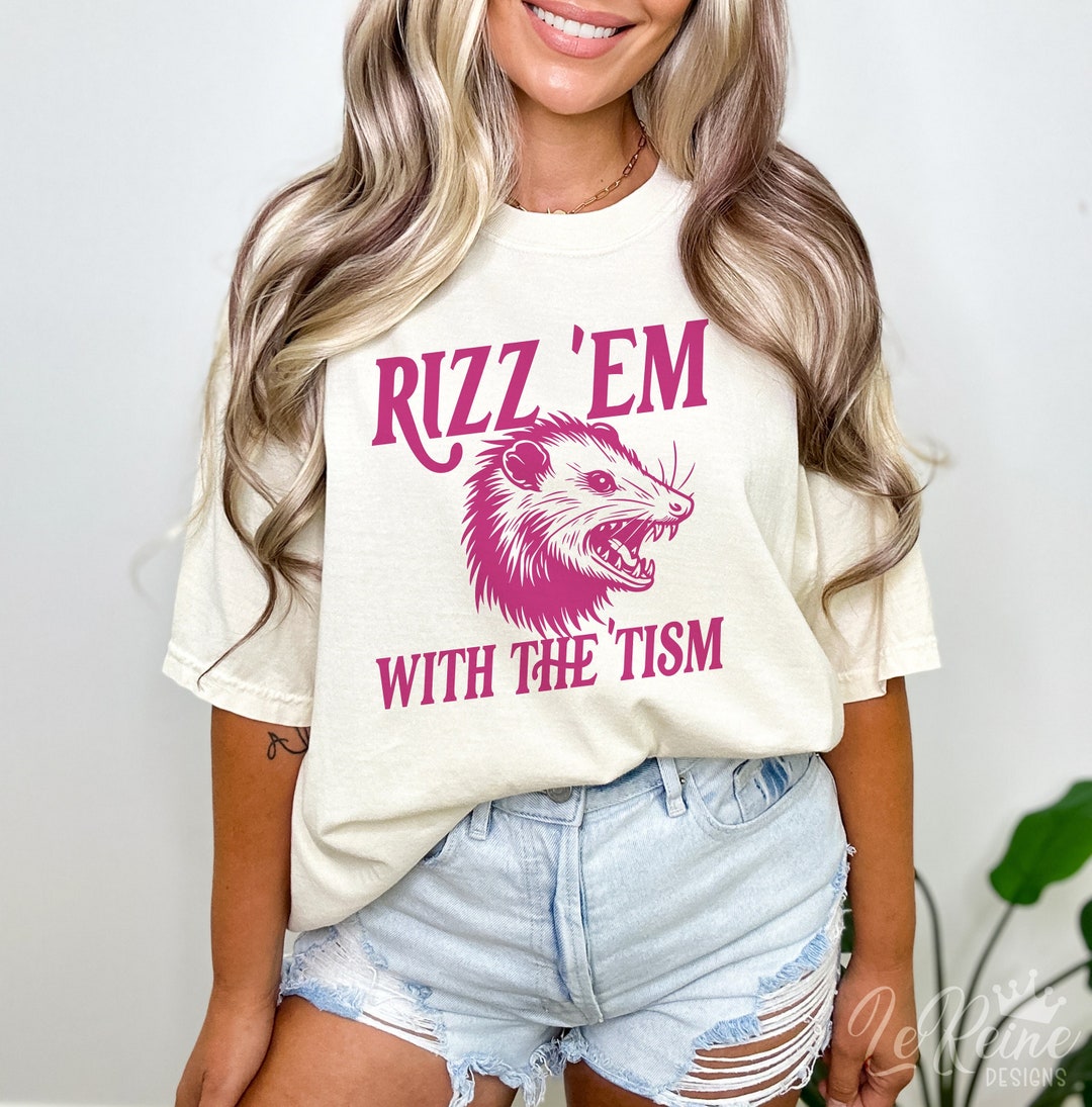 Rizz Em With the Tism Svg, Autism Awareness Svg, Autism Mama Svg ...