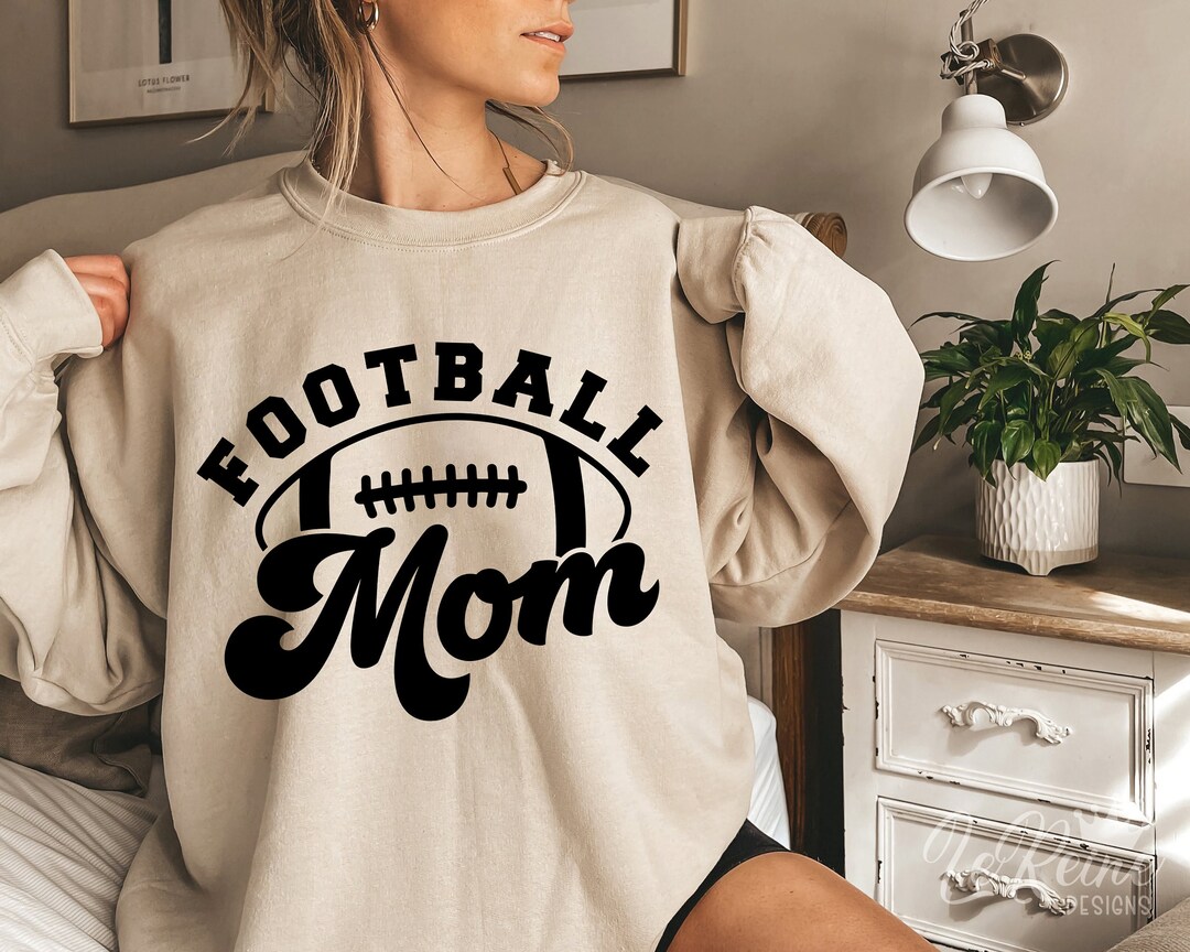 Football Mom Svg, Football Shirt SVG, Football Clipart, Football Mom ...