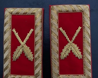 Knights Templar Shoulder Boards - Etsy