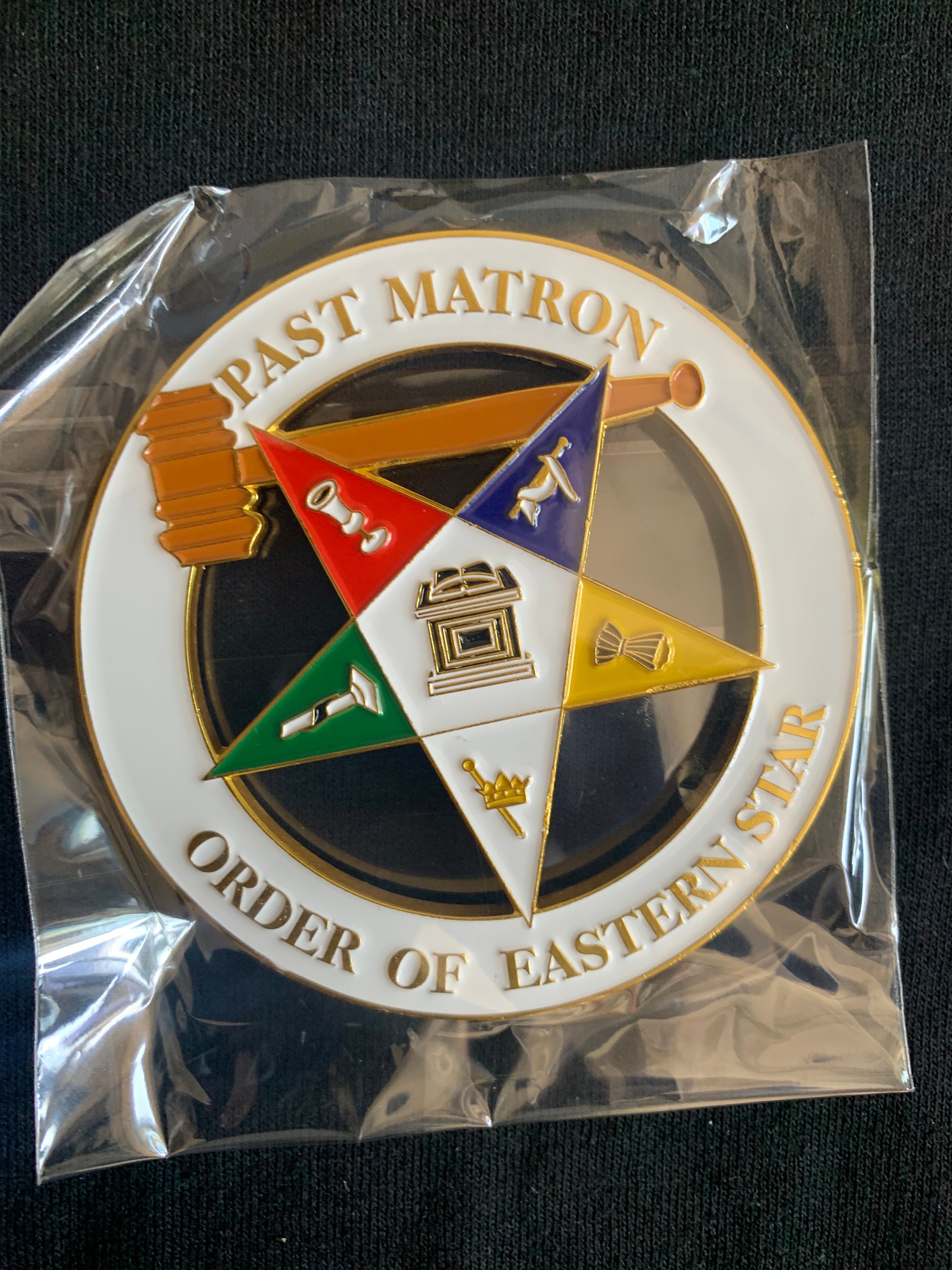OES Past Matron Car Emblem - Etsy