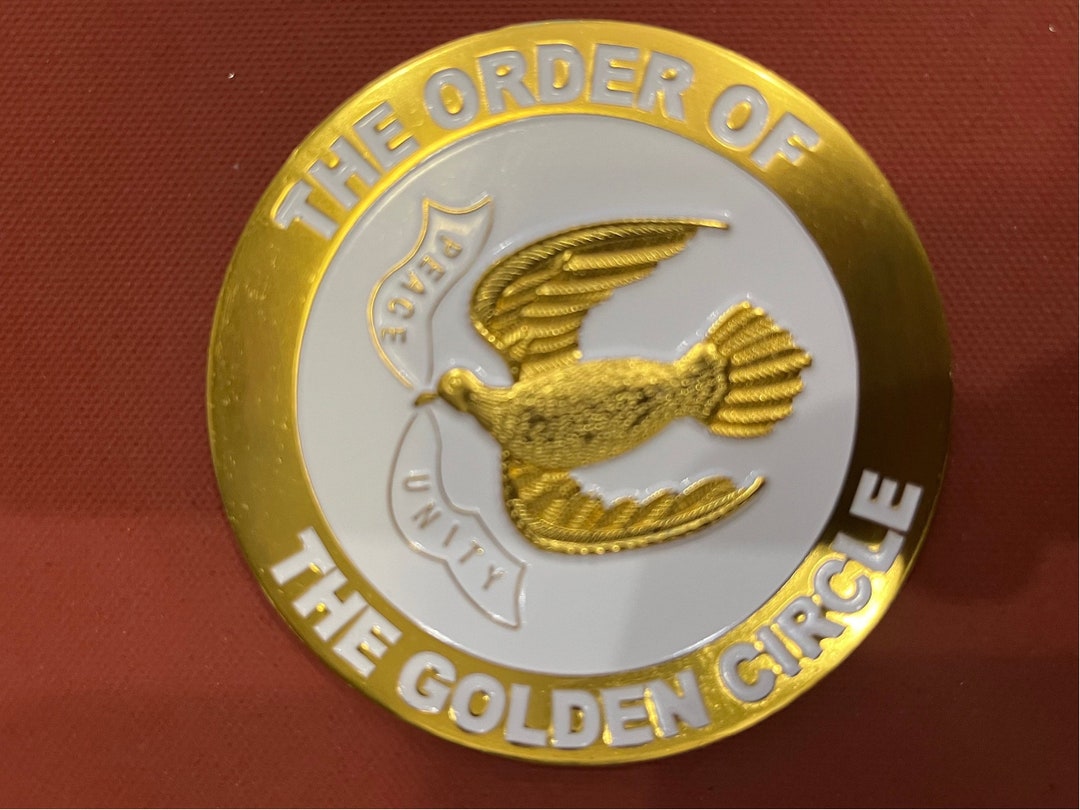 The Order of the Golden Circle Car Emblem - Etsy