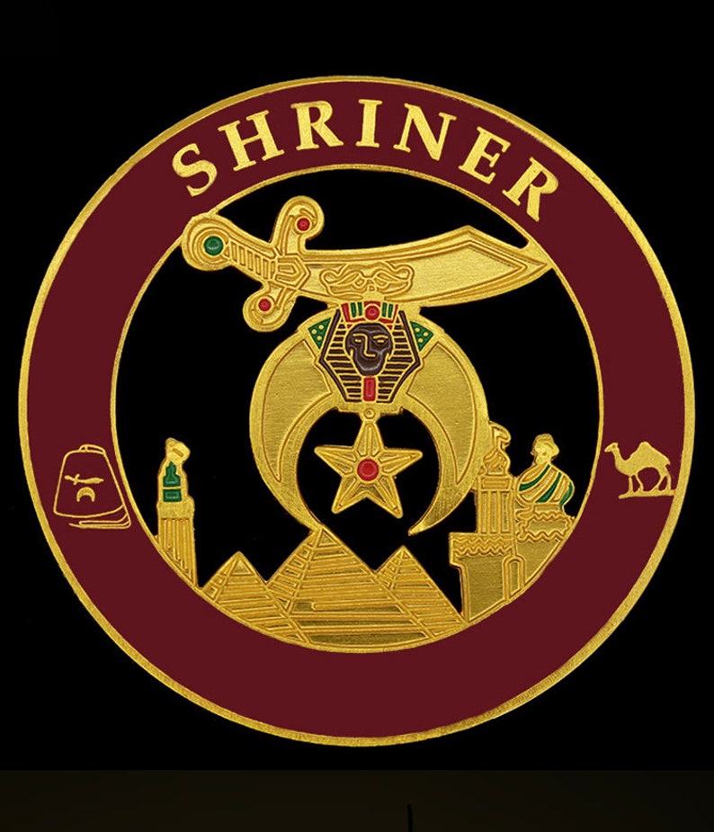 Shriners Car Emblem - Etsy
