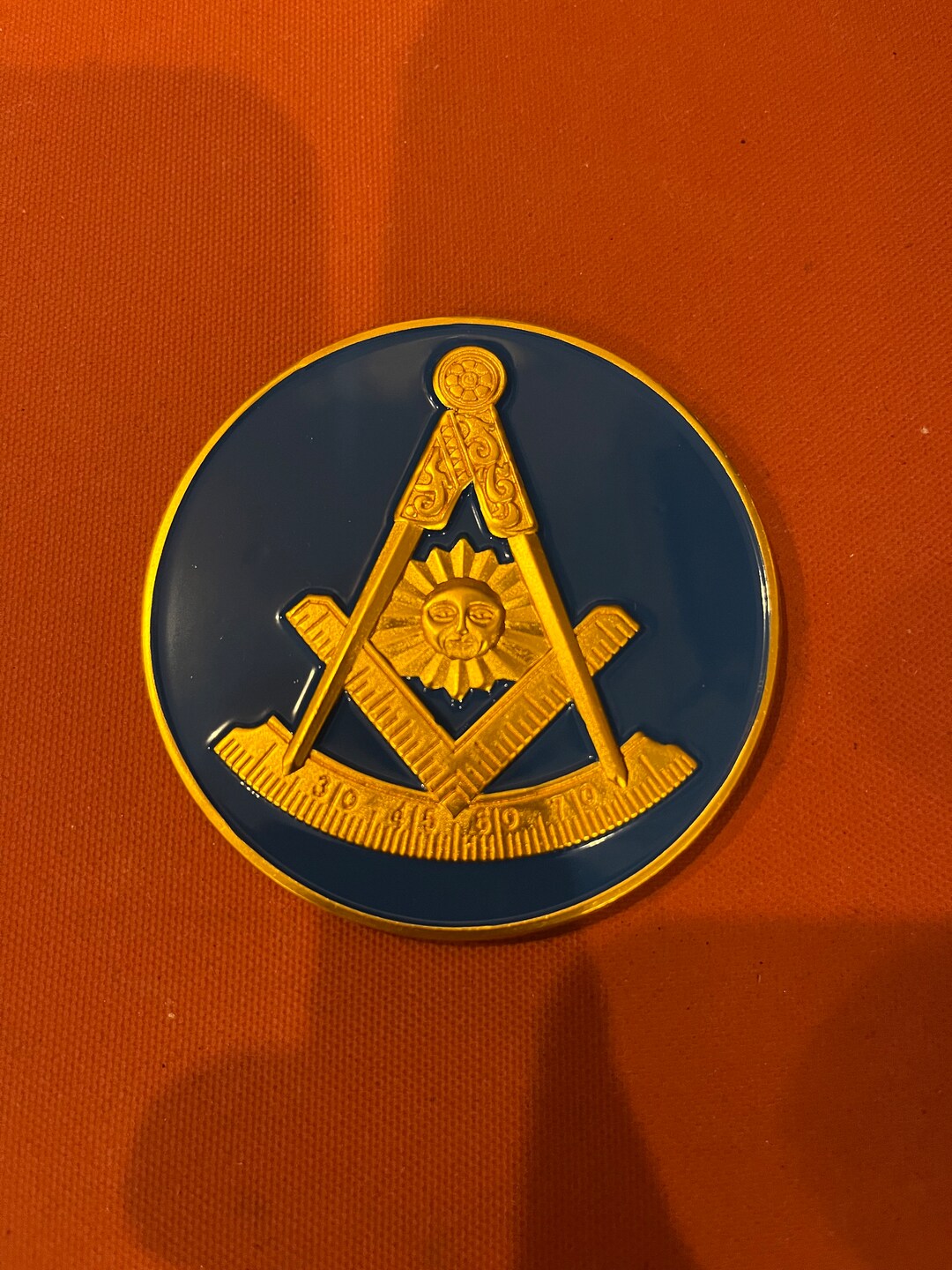 Masonic Past Master Car Emblem - Etsy