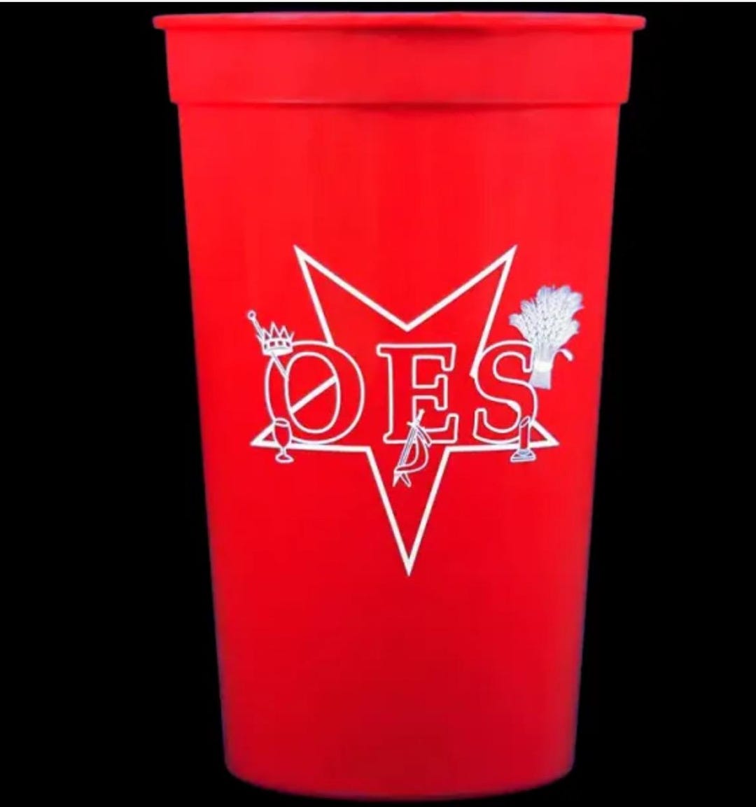 OES Stadium Cup 20 Oz Plastic 3pack - Etsy