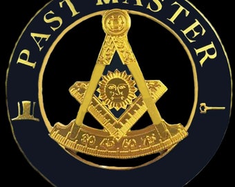 Masonic Past Master Car Auto Emblem - Etsy