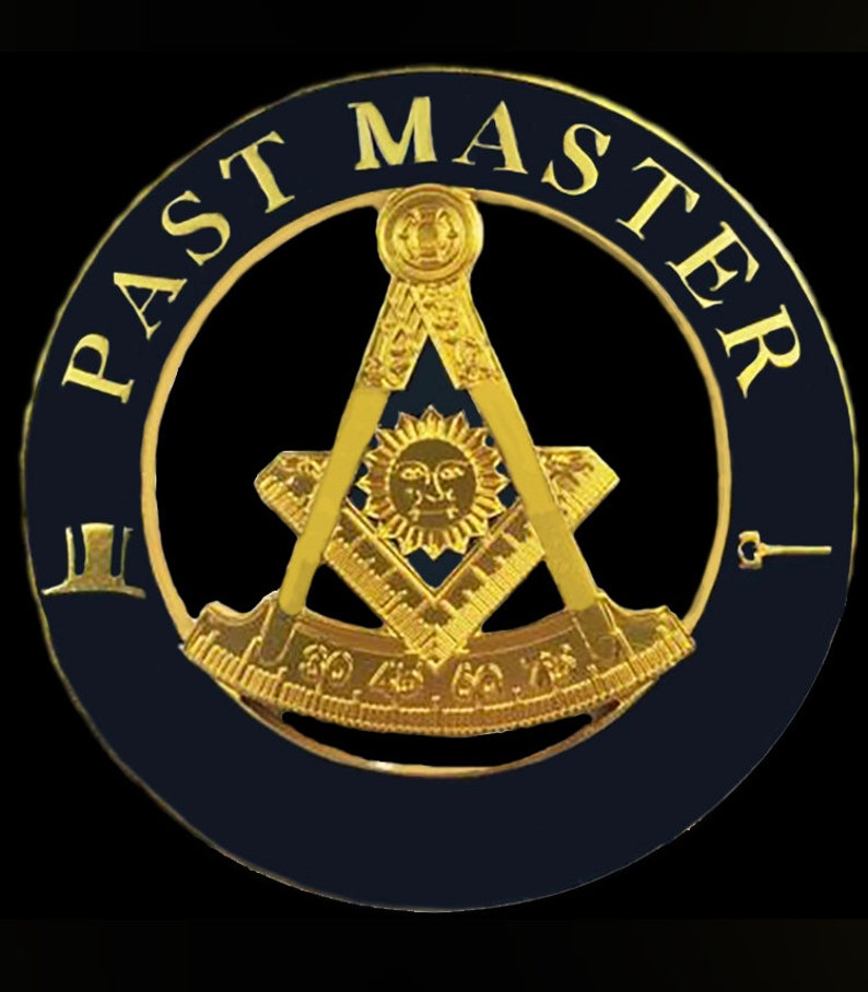 Masonic Past Master Car Emblem - Etsy