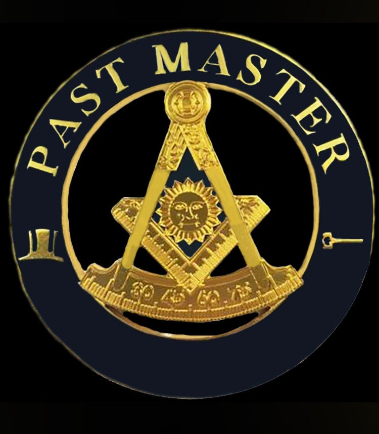 Masonic Past Master Car Emblem - Etsy
