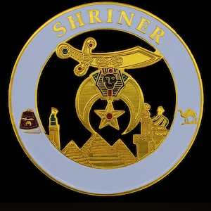 Shriners Car Emblem - Etsy