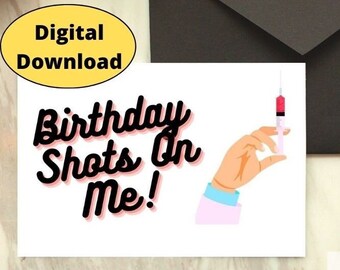 Medical Birthday Card | Etsy