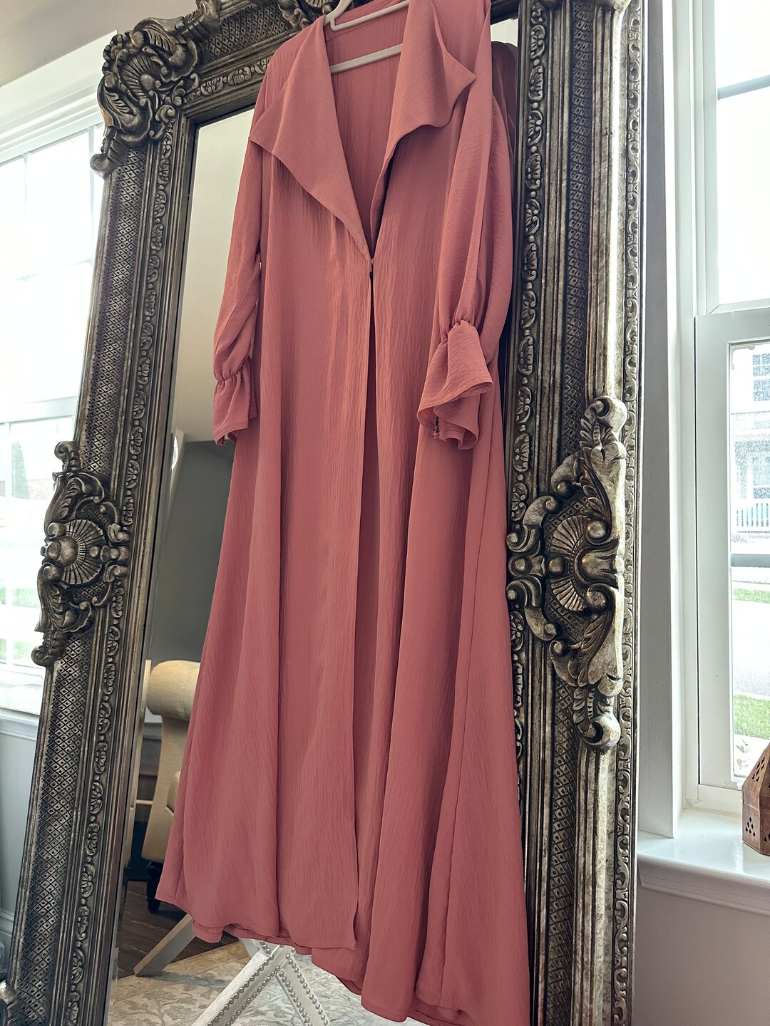 Blush Pink Abaya Comes With Hijab - Made in Bahrain - Etsy