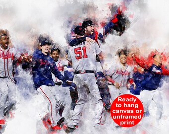 Atlanta Braves Wall Art - Etsy