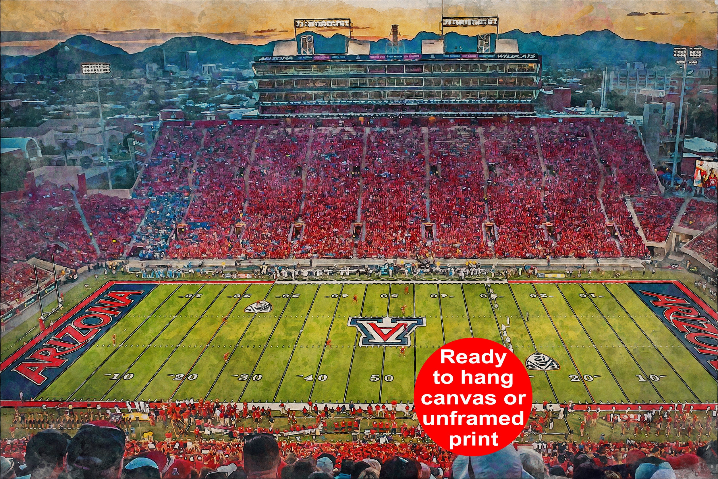 Tucson Football - Etsy