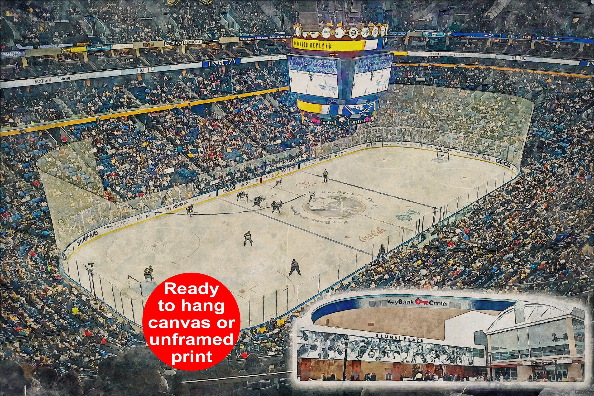 Buffalo Sabres Rink Areal