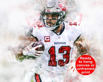 Mike Evans Poster | Etsy
