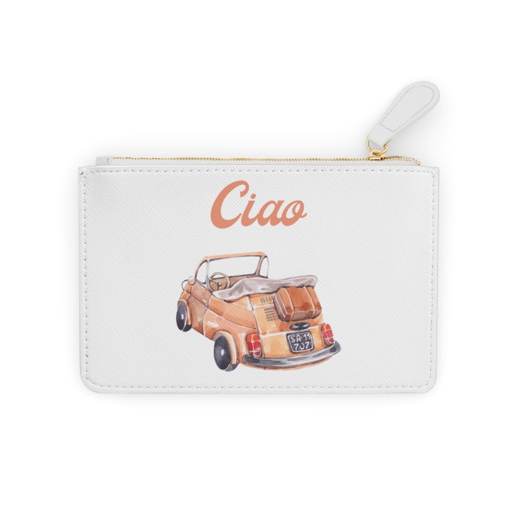 Italian Ciao Mini Zip Bag Positano Amalfi Coast Print Zip Top - Etsy