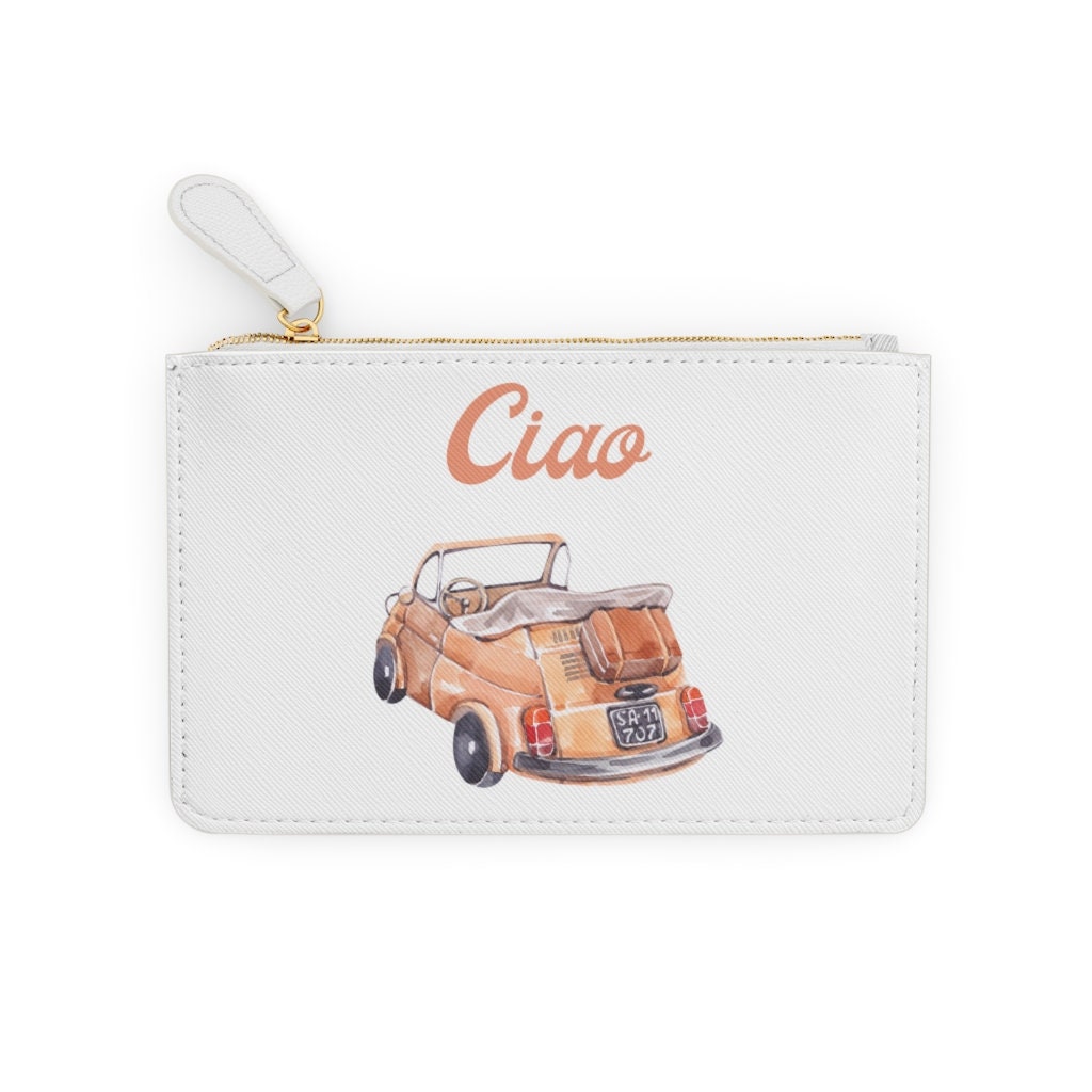Italian Ciao Mini Zip Bag Positano Amalfi Coast Print Zip Top - Etsy