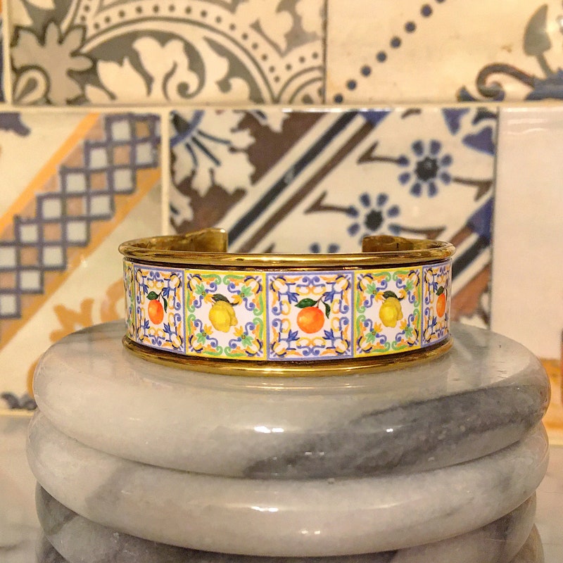 Tile Bracelet - Etsy