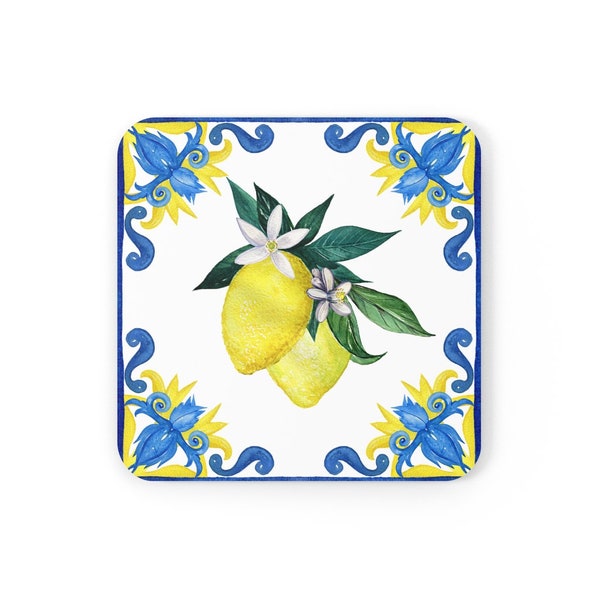 Lemon Majolica Tile - Etsy