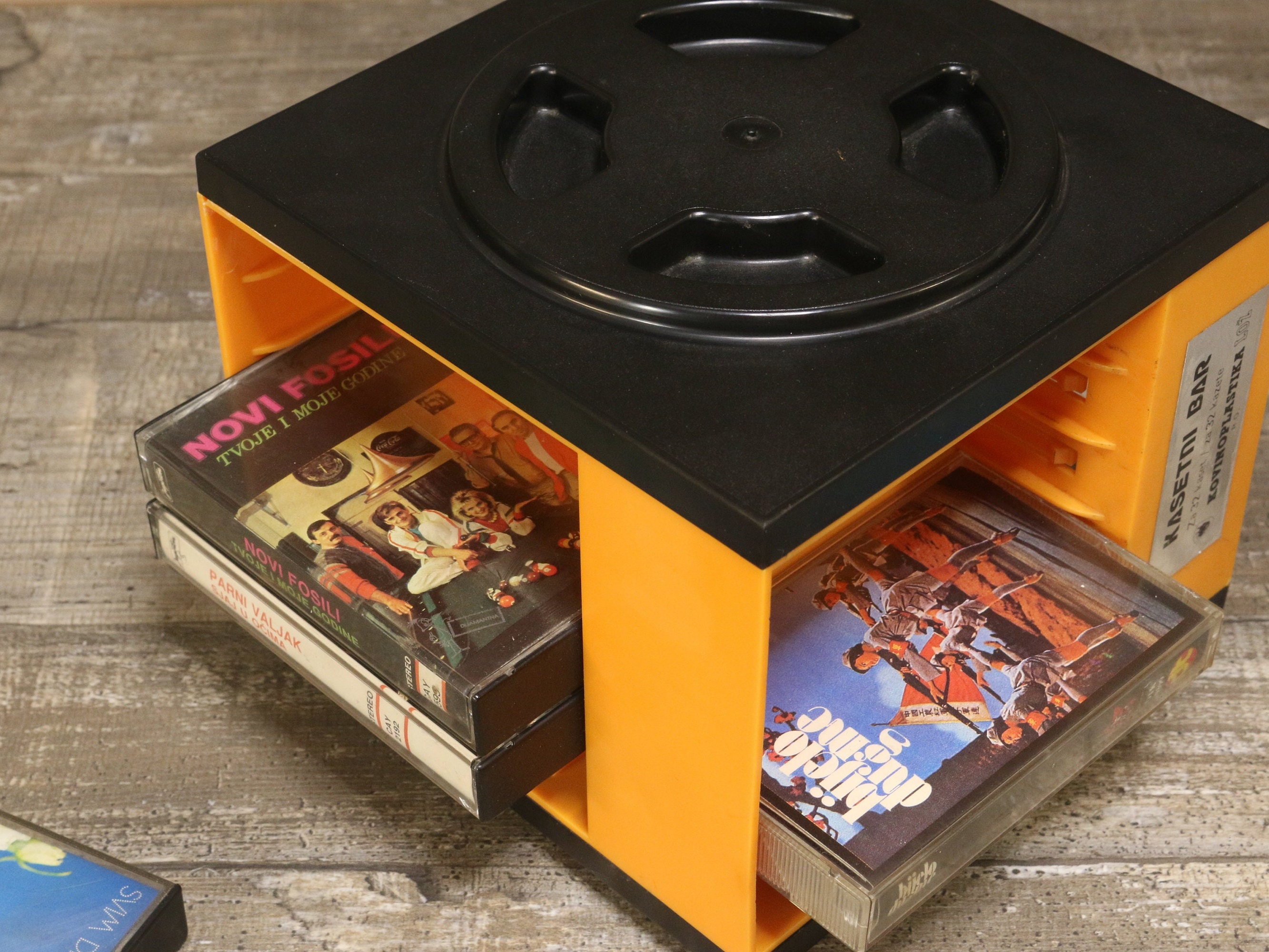 Vintage 20/32 Cassette Carousel Holder Two Random Original Cassette 70s ...