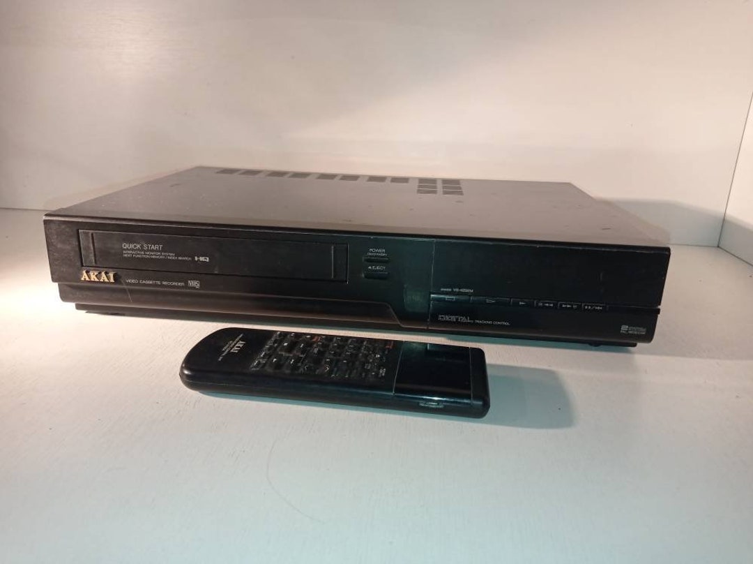 Excellent AKAI Japan VCR Player With RF Modulator Works Great Japan - Etsy