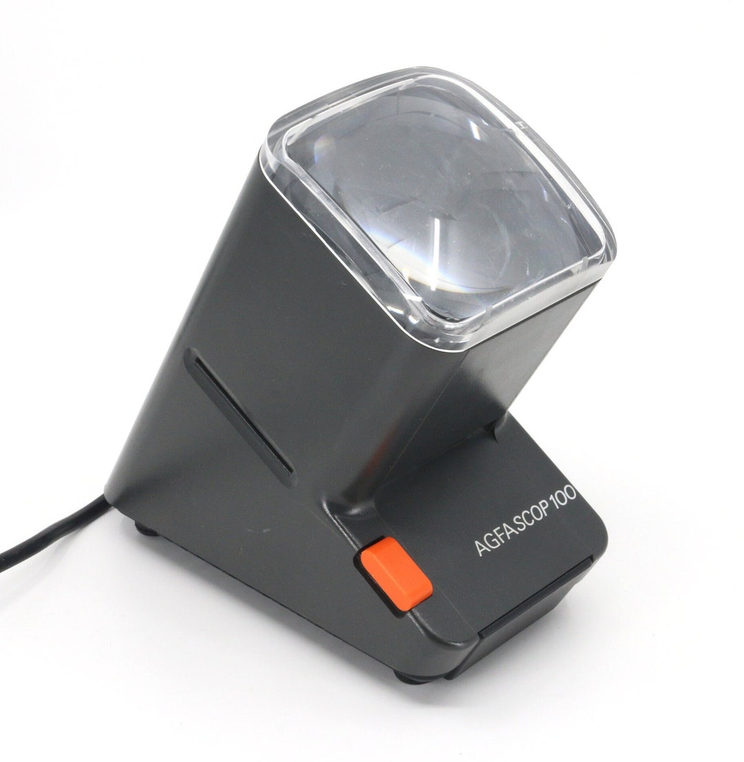 Agfa Agfascop 100 Slide Viewer /universal Fridge Bulb/adapter for ...
