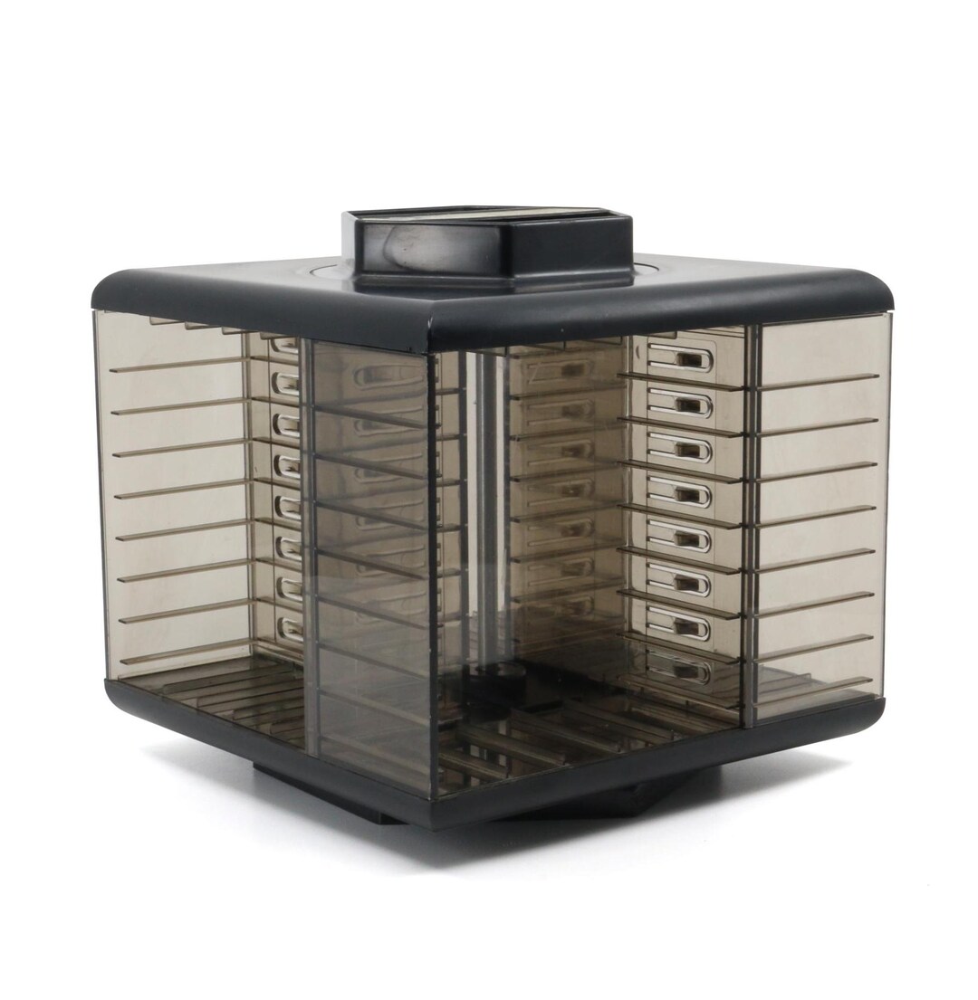 RARE Transparent Cassette Carousel Holder + Two Random Original ...